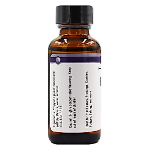 LorAnn Oils Super Strength Flavoring - Used For Candy Making, Flavoring Extracts, Baking, Hard Candy, and Flavor Oils - Bold, Natural Flavors 4X Stronger Than Extracts - Blue Raspberry, 1 fl oz