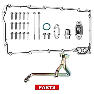 A-Premium 302-1 LS Swap Retrofit Oil Pan Kit Compatible with 1955-1987 GM LS1 LS6 LS2 LS3 LS6 LSX 4.8L 5.3L 5.7L 6.0L 6.2L SBC BBC RWD