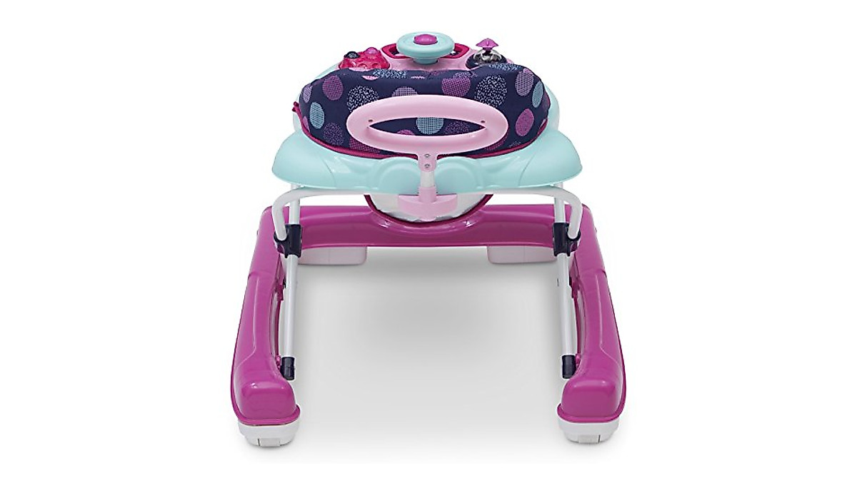 Delta Children First Exploration 2-in-1 Baby Walker | Versatile & Compact