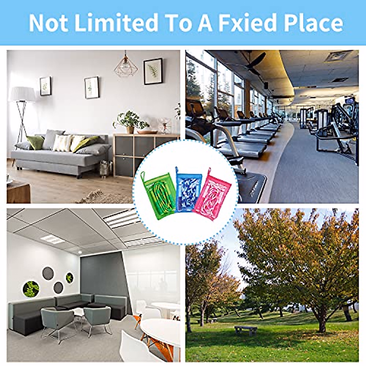 Jump Rope, Adjustable Length Tangle-Free Segmented Soft Beaded Skipping Rope, Fitness Jump Rope for Kids, Man, and Women Weight Loss 9.2 Feet(3-Pack)