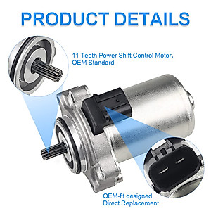 WATERWICH Shift Control Motor Compatible with TRX420 FourTrax Rancher 2007-2021 2012-2021 TRX500 FourTrax Foreman Replaces 31300-HP5-601