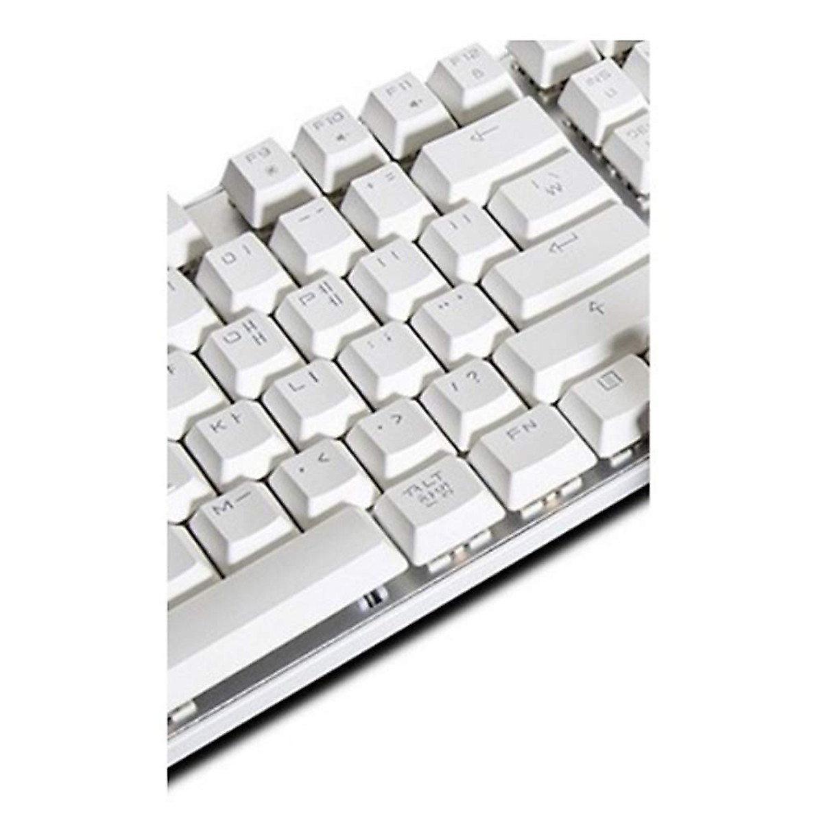 HANSUNG COM Gtune GK360 Quick SWAP Switch Mechanical Custom Gaming Keyboard Rainbow LED NKEY-Rollover (English/Korean Layout) Blue Switch Click (White)