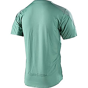 Troy Lee Designs Cycling MTB Bicycle Mountain Bike Jersey Shirt for Men, Drift Jersey SS (Glass Green, Large)