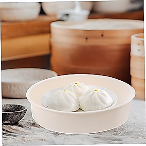 HOMSFOU 2pcs Rice Cooker Steam Rack Mini Rice Cooker Food Steamers Sticky Rice Steamer Plastic Steamer Vegetable Steamers Steamer for Vegetables White Thickened Steamer Premium Steamer