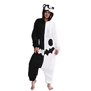 Adult Animal Onesie Pajamas Halloween Cosplay Costume Homewear Pajamas for Women Men