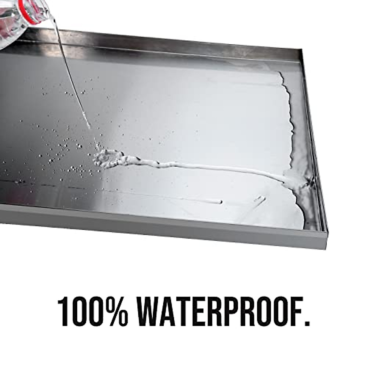 Confote 23.6"x17.6" Stainless Steel Replacement Tray for Dog Crate, Chew-Proof and Crack-Proof