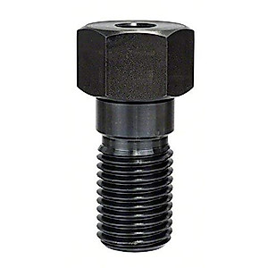 Bosch 2608598153 Adapter For Diamond Drill Bit 5/8" In Black