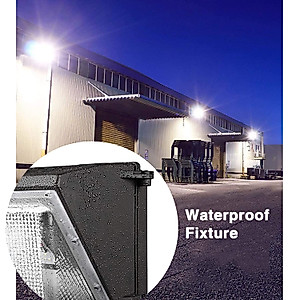 LED Wallpack Lights, 100~277V, 5000K, 30W, Outdoor Wall Pack Lighting, Sealed with High Grade Weatherproof Silicone Gasket, for Parking Areas, Driveways, Garages, Bronze