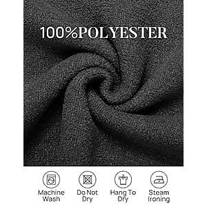 ZESICA Women's 2023 Winter Long Sleeve 1/4 Zipper V Neck Loose Fuzzy Knitted Chunky Warm Pullover Sweater Jumper Tops,Black,Large