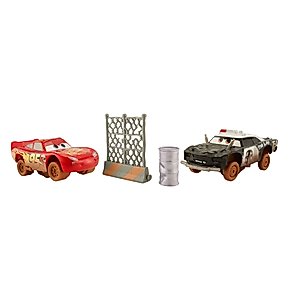 Disney Cars Toys 1:55th Bumper Basher, 2 Pack