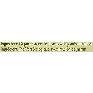 Prince of Peace Organic Jasmine Green Tea, 100 Tea Bags – 100% Organic Green Tea – Unsweetened Green Tea – Lower Caffeine Alternative to Coffee – Herbal Health Benefits