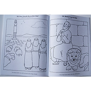 Rod and Staff Bible Pictures to Color - Children's Coloring Book Workbook (A-B-C Series)