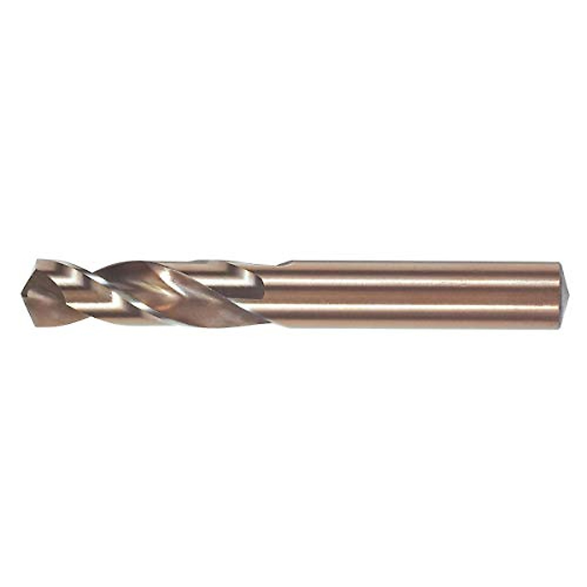 Walter 01H008 SST+ 135 Deg. Stub, Fractional Drill Bit [Pack of 10] – 1/8 in. Jobbers Bit with 11/16 in. Cutting Length, Twist Drill Bit for Steel, Stainless Steel, Non Ferrous Alloys. Power Drilling Accessories
