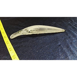 5 pcs Unpainted Crankbait Fishing Lure Body 7 3/10 Inch 1 3/10OZ Blank Lures 8011