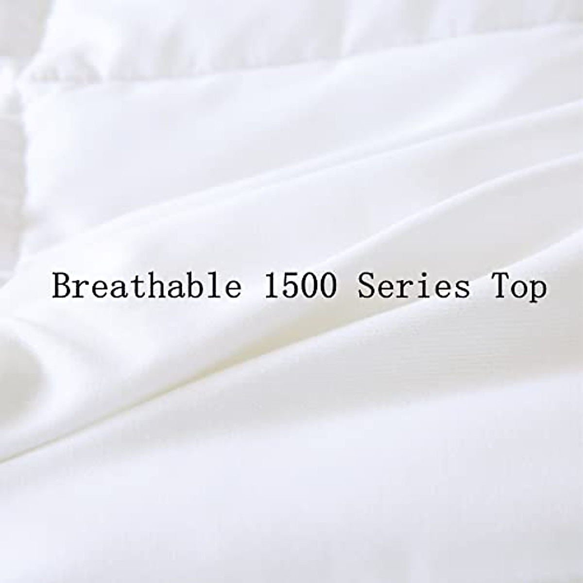 JURLYNE Full XL Mattress Topper - Extra Thick Cooling Mattress Pad Cover - Pillow Top with Breathable 4D Spiral Fiber Filling Mattress Cover