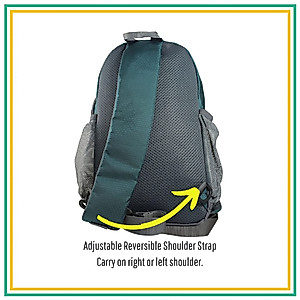 Sugar Medical - Insulated Diabetes Travel Sling Backpack – Fully Insulated Multi-Pocket, Backpack w/Elastic Loops for Diabetic Medical Supplies, medications, Glucose Testing, and glucagon (Storm)