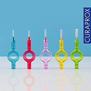 Curaprox CPS 011 Prime Refill Interdental Brushes, 8-Piece Refill Pack interdental Brushes CPS 011 Prime, 1.1 mm to 5.0 mm, Green