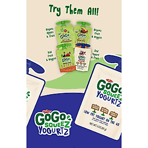 GoGo SqueeZ Gogo Squeeze Yogurt Variety Pouch 16/03 Oz Net Wt 48 Oz,, ()