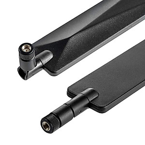 RP-SMA Male 9dBi 3G 4G LTE Cellular Trail Camera Long Range Antenna (Pack of 2) Compatible with Spypoint Micro Dark Link S EVO Tactacam Stealth Cam