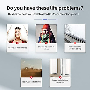 Weather Stripping Seal Strip for Doors "Q" Foam,Hard Flange Card Slot Installation Seals Large Gap,Easy Cut to Size (26FEET, Black)