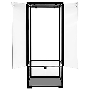 Carolina Custom Cages, BDH 18Lx18Wx42H Bio Deep Hybrid Terrarium; Easy Assembly