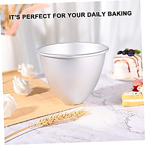 KJHBV Cake Mold Dome Cake Pan Doll Cake Chocolate Cake Food Decor Semicircle Baking Pan Metal Egg Tart Candy Molds Baking Pan Molds Round Cake Pans Bakeware Tart Plate 3d Aluminum Alloy