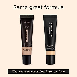 L.O.C.K. Color L.o.c.k. it Good Boundation 01 Fair Beige, B.B Cream + Foundation, Medium Coverage, Net. 1.05 fl.oz. / 30g,