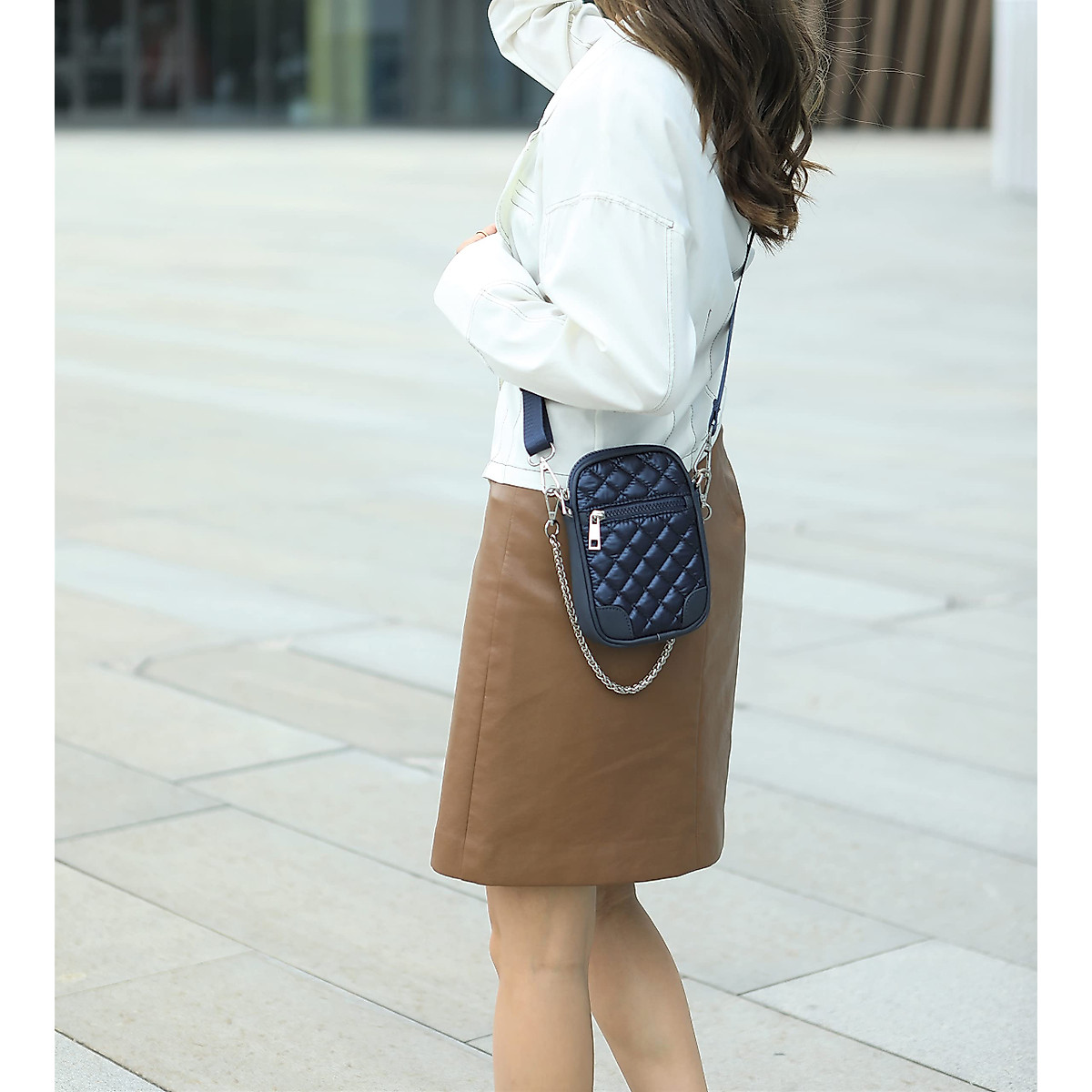 MKF Collection Crossbody bags for woman shoulder cell phone wallet purse