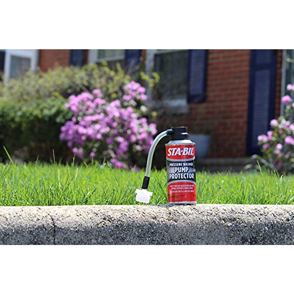 STA-BIL Pump Protector - Protects Pressure Washer Pumps and Other Internal Components During Storage, Next Gen Anti-Freeze and Lubricant Formula, 4oz (22007) , Red