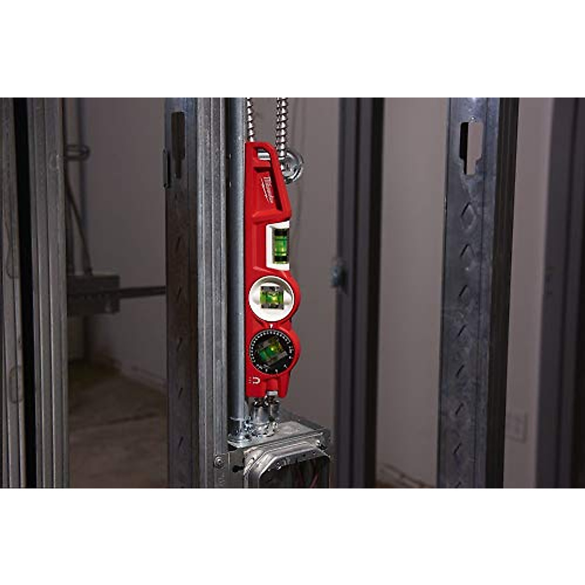 Milwaukee 4932459096 Block Torpedo Level - Red/Black