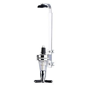 WNGDUA 1-Bottle Wall Mounted Liquor Dispenser Bar Butler Bracket Cocktail Alcohol Drink Shot Wine Holder for Home Bar Beer Pourer Liquor Drinking Beverage Bottle Whisky Dispenser