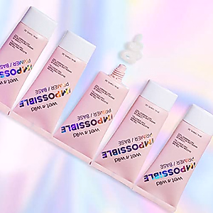 Wet n Wild Prime Focus Impossible Primer Hydrating Matte Finish, Clear, 0.84 Fl Oz