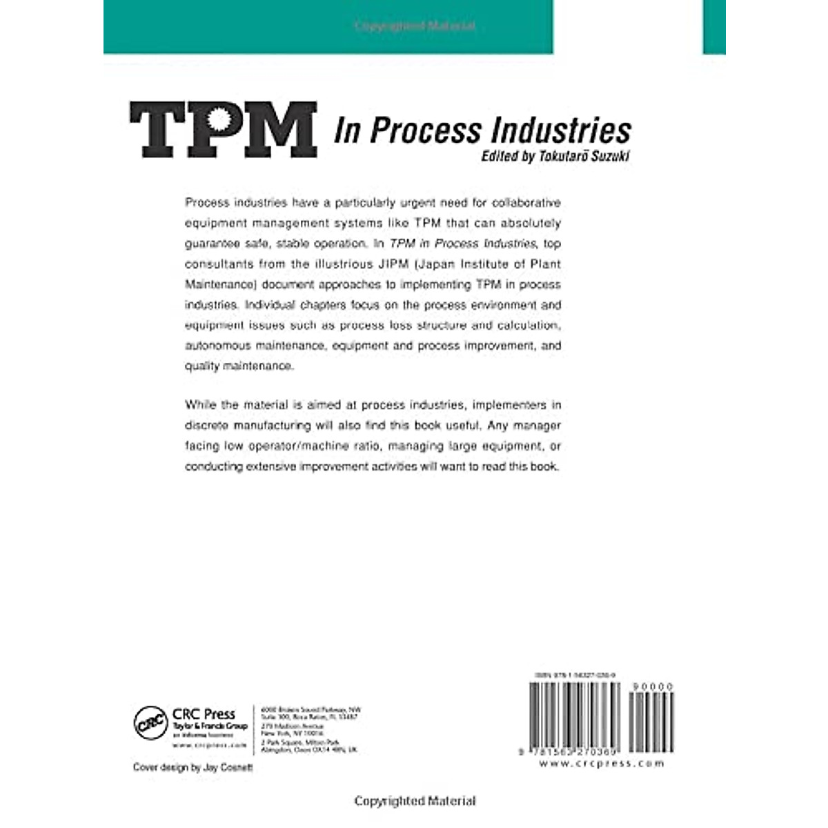 TPM in Process Industries (Step-By-Step Approach to TPM Implementation)