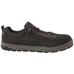 Cat Footwear Men's Brode Steel Toe Work Shoe, Black, 11