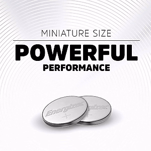 Energizer ECR2032 (CR2032) 3 Volt Lithium Coin Battery, On Tear Strip