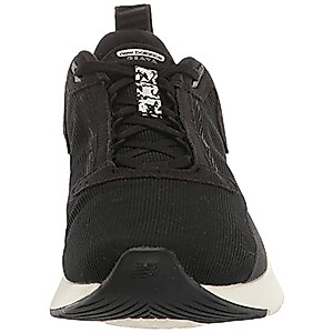 New Balance Women's DynaSoft Beaya V1 Running Shoe, Black/White, 5