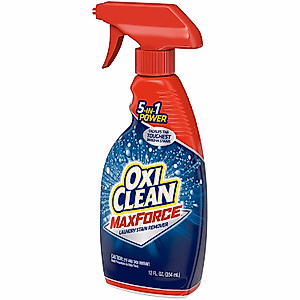 OxiClean Max Force Laundry Stain Remover, 12oz Spray Bottle