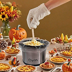 0.65 qt slow cooker warmer, fondue pot set,chocolate melting pot