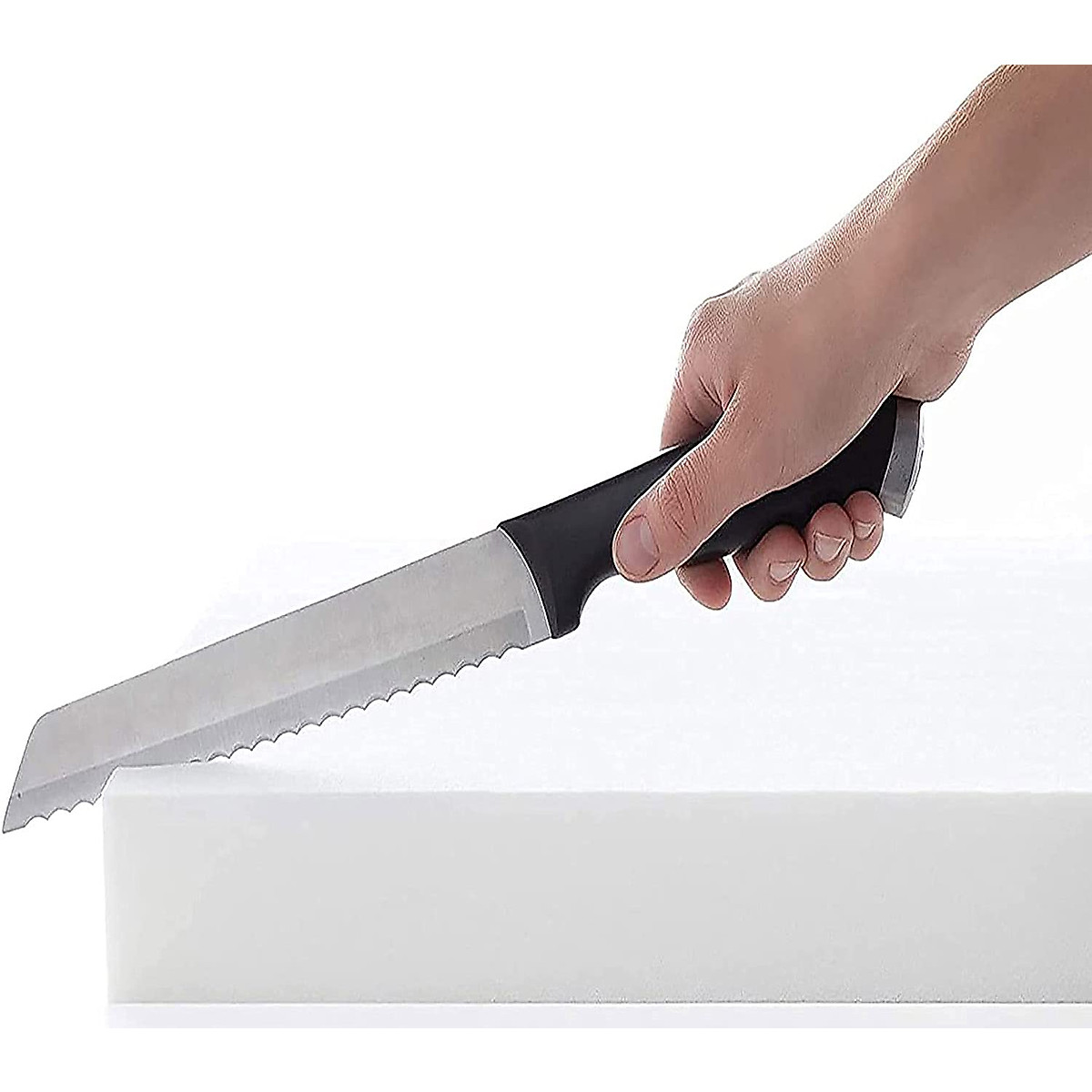 Premium Soft Circle Foam Seat Cushion,Round Upholstery Foam Diameter 14''/15''/16''/18''/20''/22'',Replacement High Density Cushion for Stool,Bar Stools, Seat Cushion, Round Chair,Cuttable