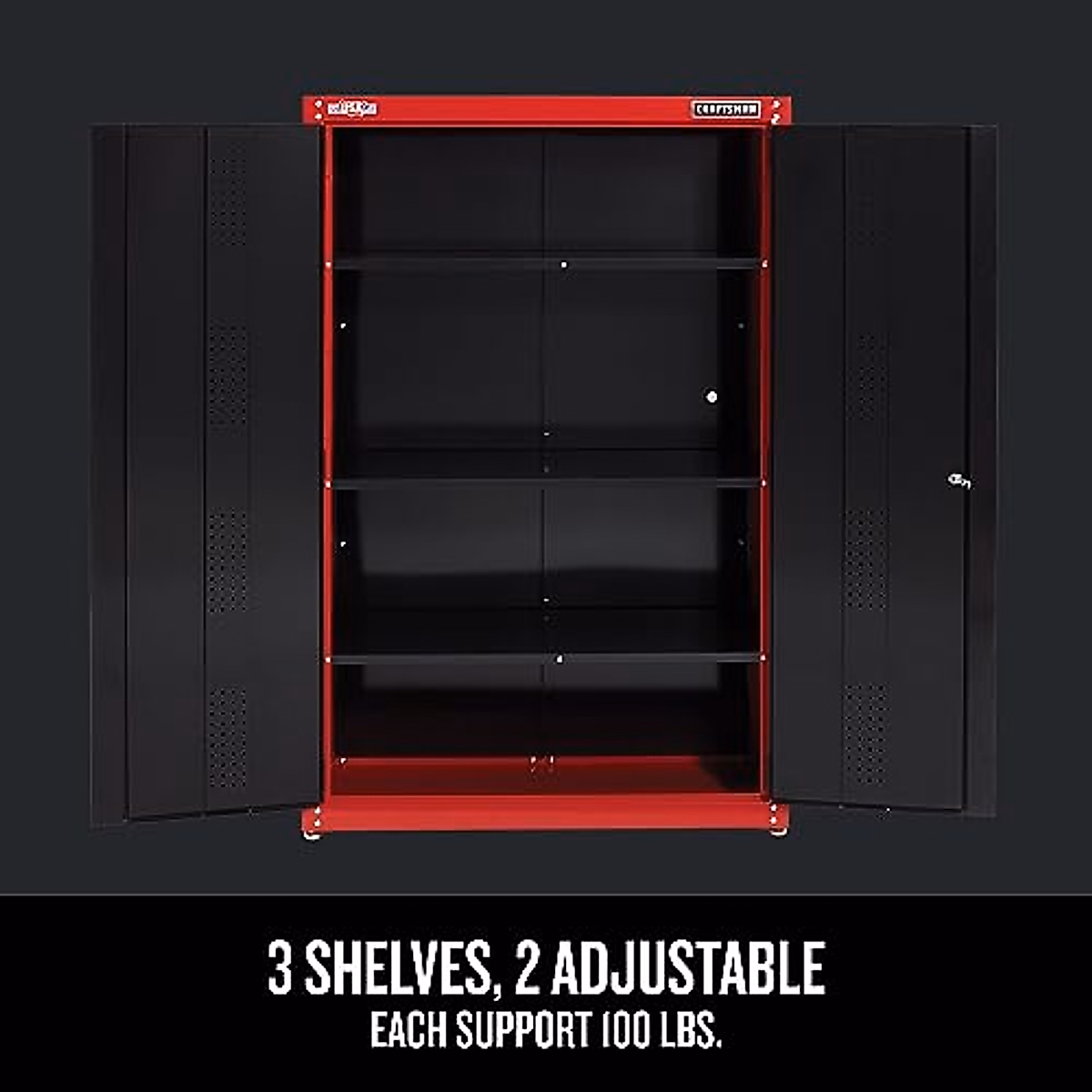 CRAFTSMAN Tool Chest, Garage Cabinet, Tool Storage, 48x74x18-Inch (CMST24800RB)