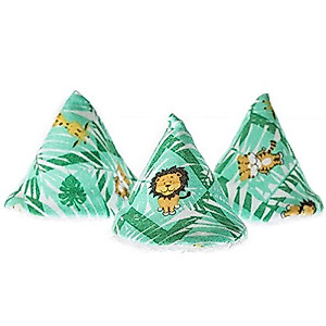 Beba Bean Pee pee Teepee Jungle Green Laundry Bag, white,green,multicolor