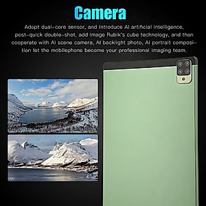 Business Tablet, 10.1 in 1960x1080 IPS, for Android 12, 2.4G 5G WiFi, Dual SIM Dual Standby, 10 Core, Bluetooth 5.0 Touch Screen, 8800mAh Calling Cellphone Tablet for Learning, Working(us)