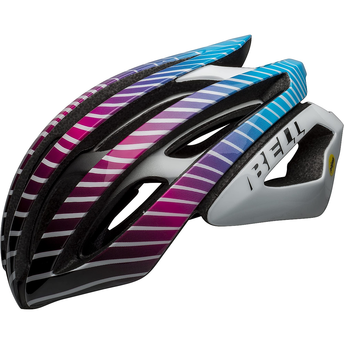 BELL Z20 MIPS Adult Road Bike Helmet - Gloss Purple/Blue/White (Discontinued), Small (52-56 cm)