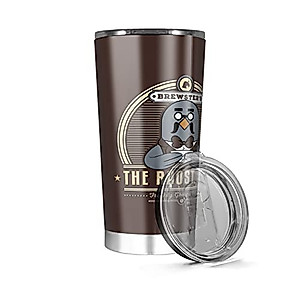Stainless Steel Insulated Tumbler 20oz 30oz Animal Hot Funny Travel Cups Crossing Cold Hot Coffee Tea Cup Brewster Coffee Cup Wine Iced Tea Cup Travel Mug Suit For Home Travel Office