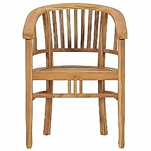 qiangxing 3 Piece Patio Dining Set Outdoor Patio Dining Set Outdoor Patio Furniture Patio Set Patio Table and Chairs Set Solid Teak Wood 3060002