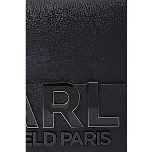 Karl Lagerfeld Paris Simone Logo Crossbody, Black