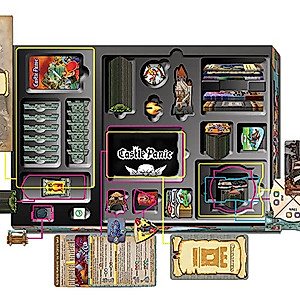 Castle Panic Big Box 2e | Family Board Game | Board Game for Adults and Family | Cooperative Board Game | Ages 8+ | for 1 to 6 Players | Average Playtime 45 Minutes | Made by Fireside Games, Blue
