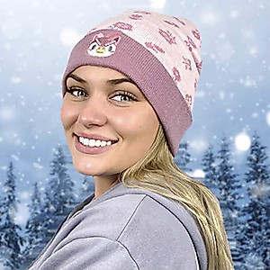 Controller Gear Authentic and Officially Licensed Animal Crossing: New Horizons - Celeste Floral Knit Beanie Foldover and Tom Nook Beanie [2 Pack] - Not Machine Specific