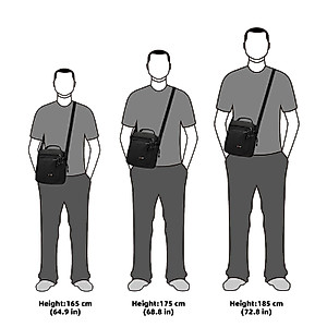 KL928 Men's Messenger Bag - Crossbody Shoulder Bags Travel Bag Man Purse Casual Sling Pack for Work Business