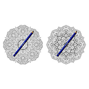 The Art of Mandala 2: Adult Coloring Book Featuring Calming Mandalas designed to relax and calm